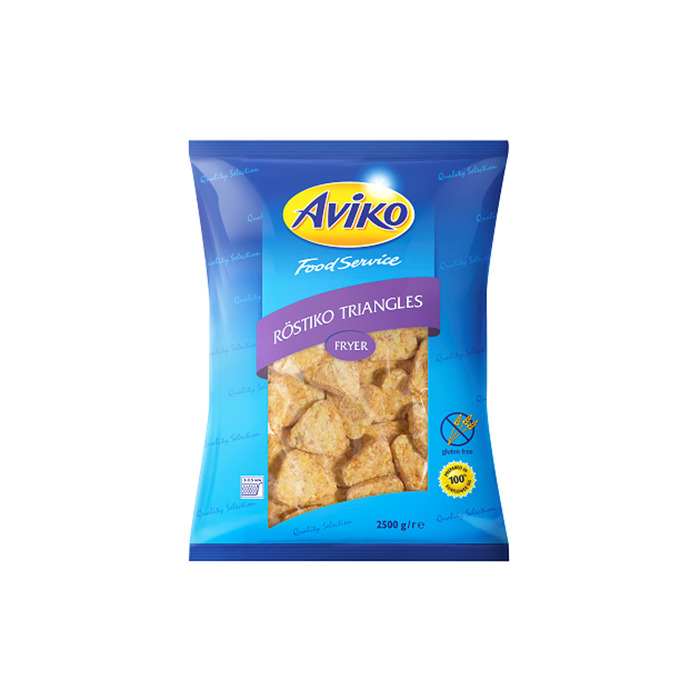 Aviko Hash Browns Rustique Triangles (4 x 2.5kg)