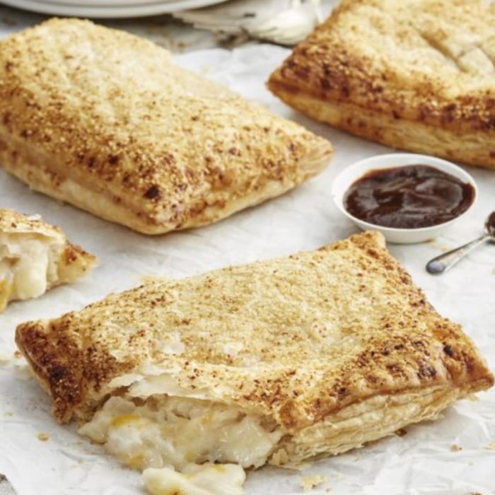 Chefs' Selection Unbaked Cheese & Onion Slice (36 x 185g)