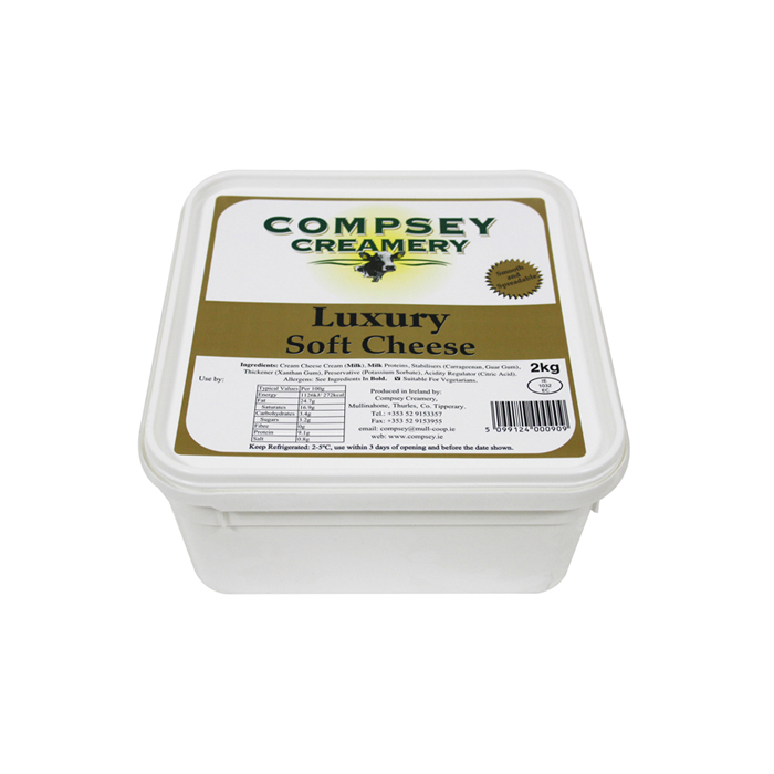 Compsey Creamery Luxury Soft Cream Cheese (2kg)