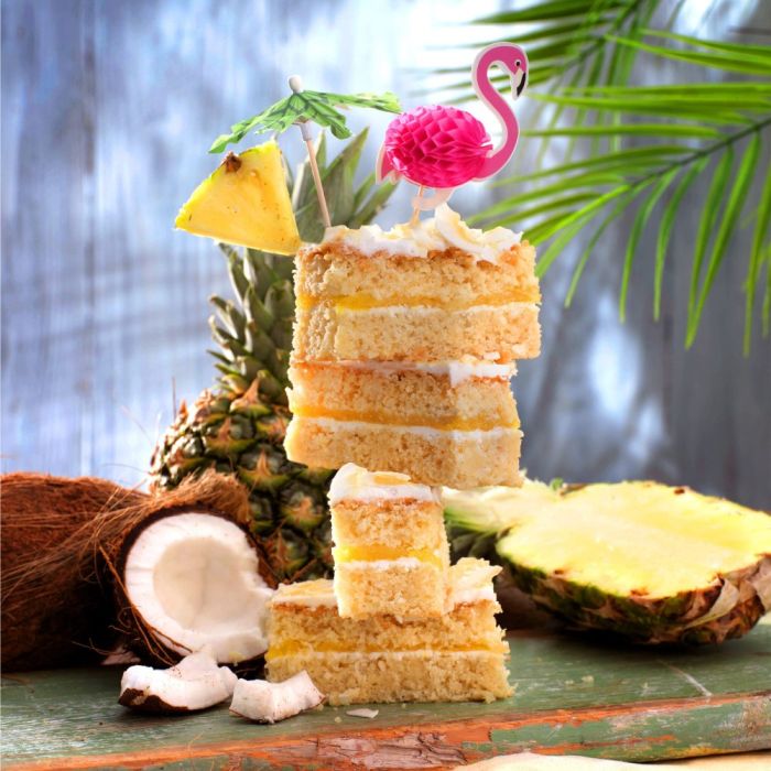 Handmade Cake Company Virgin Pina Colada Traycake (18 p/ptn)