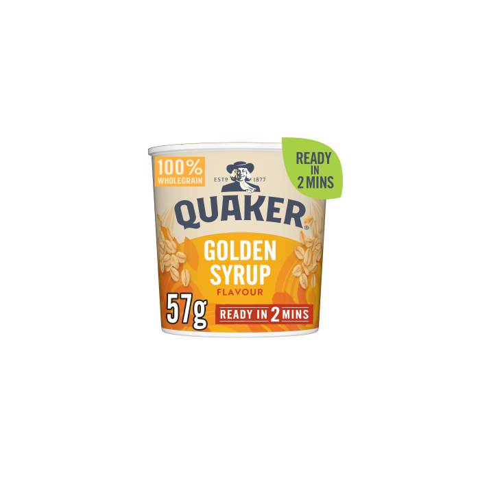 Quaker Oat So Simple Golden Syrup Porridge Pot (8 x 57g)