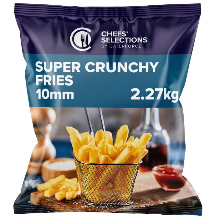 Chefs' Selection Super Crunchy Fries 10mm (4 x 2.27kg)